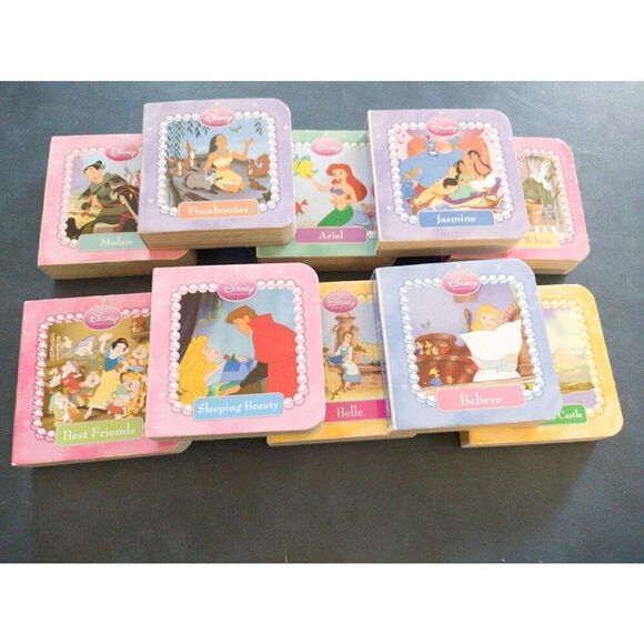Disney | Toys | Disney Princess Board Books By Pikids 2009 Childrens ...